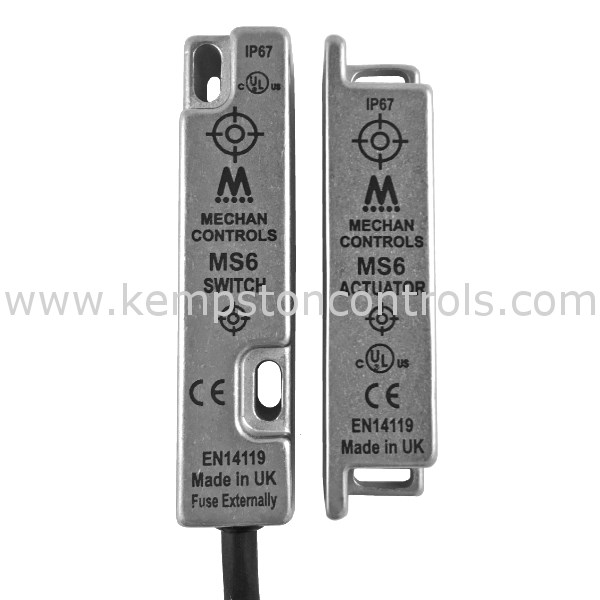 Mechan Controls MS6-SS-20-DC-05M MECHAN STAINLESS STEEL SAFETY SWITCH ...