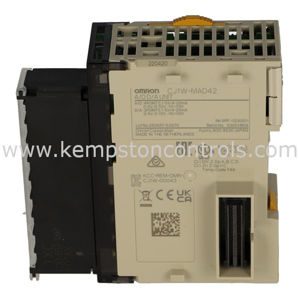 Omron CJ1W-MAD42 OMRON I/O UNIT | Kempston Controls