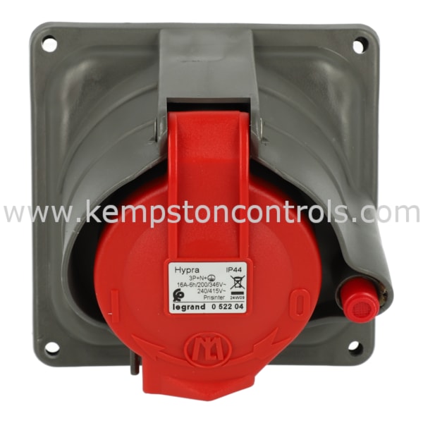 Legrand Cable Management 052204 LEGRAND 400V 16A 3P+N+E P, HYPRA ...