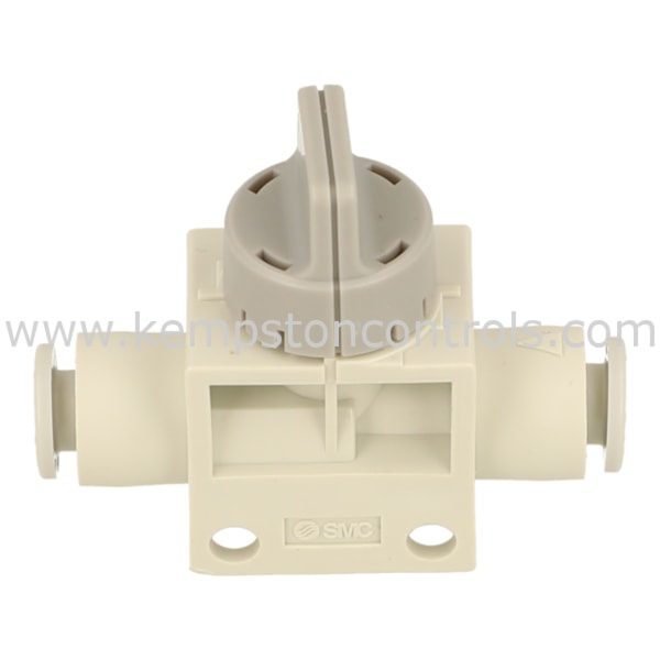 SMC VHK2A-06F-06F SMC VHK-A, FINGER VALVE, 1(P) Ø6MM /2(A) Ø6MM, ONE-TOUCH FITTING | Kempston ...