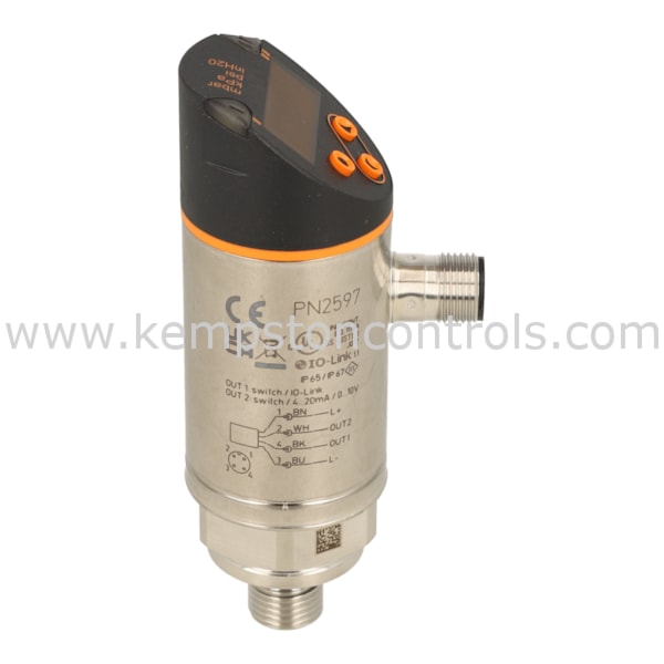 IFM PN2597 IFM PRESSURE SENSOR WITH DISPLAY | Kempston Controls