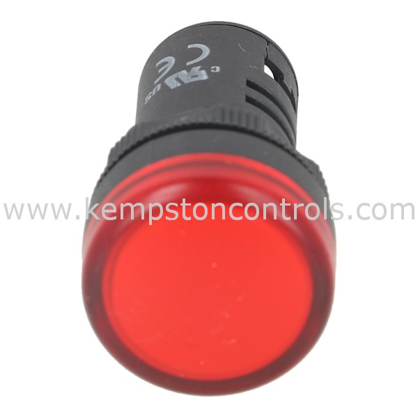 CHINT ND16-R240 CHINT RED LED INDICATOR LIGHT, 22MM CONTROL COMPONENT 240V, AC, RED | Kempston ...