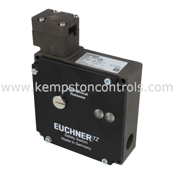 Euchner 083965 EUCHNER SAFETY SWITCH, AUXILIARY RELEASE, ACTUATING HEAD FITTED LEFT, 24VAC/DC ...