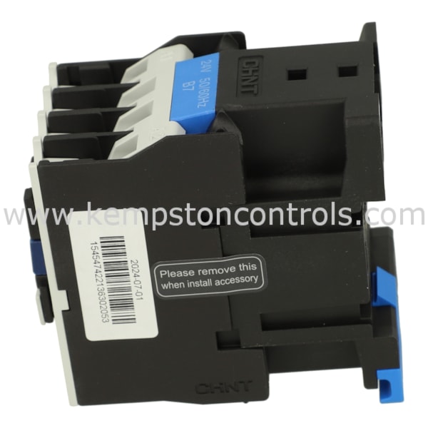 CHINT NC1-1210-24V CHINT CONTACTOR, 24V, AC1:20A/AC3:12A, 5.5KW, 3NO ...