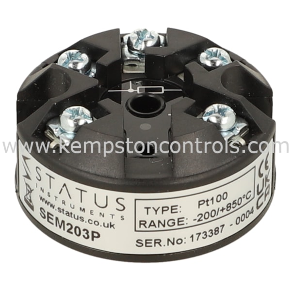 Status Instruments SEM203P STATUS INSTRUMENTS TEMPERATURE TRANSMITTER ...