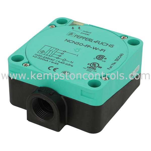 Pepperl Fuchs Ncn50 Fp W P1 P F Inductive Sensor 80x80x40mm 50mm