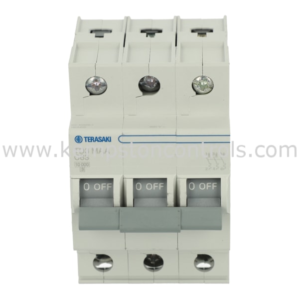 Terasaki 108662 TERASAKI MINIATURE CIRCUIT BREAKER, 3 POLE, 10KA, C ...