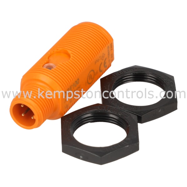 IFM OGE100 IFM THROUGH-BEAM SENSOR RECEIVER, M18X1 BARREL, M12X1 ...