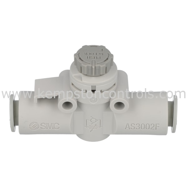 SMC AS3002F-10A SMC 10MM INLINE FLOW CONTROL VALVE | Kempston Controls