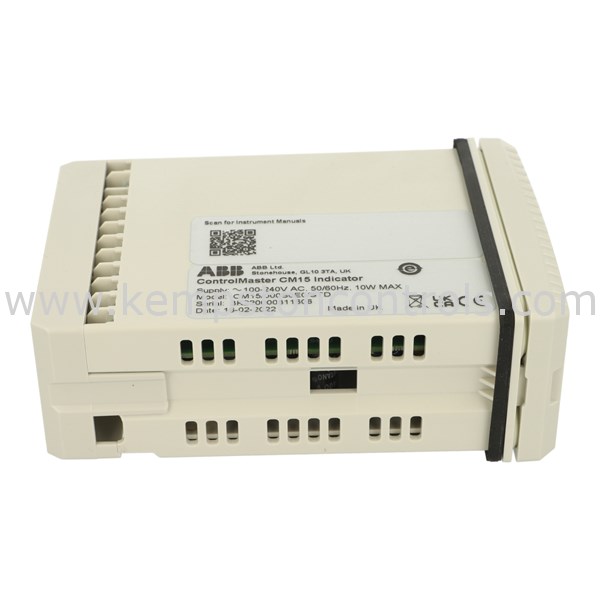 ABB CM15/000S0E0/STD CM15 PROCESS INDICATOR, 1/8 DIN, 2 X ANALOGUE IN, 1 X ANALOGUE + 1 X RELAY ...