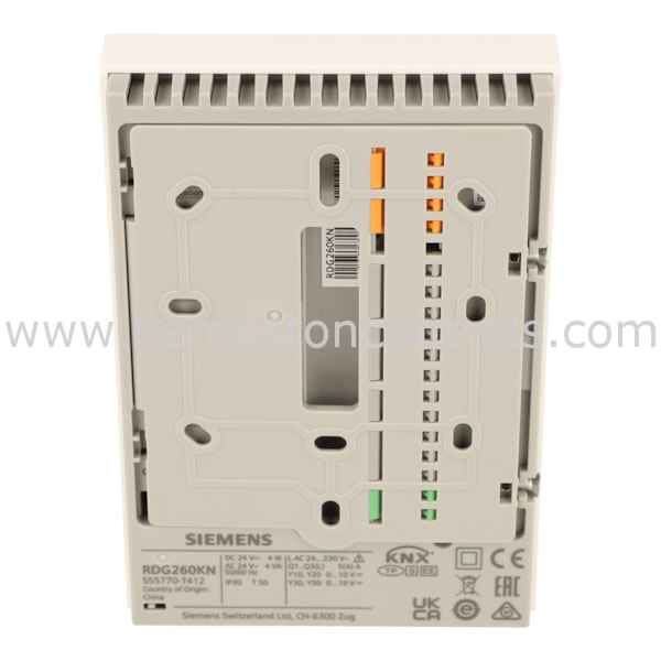 Siemens Smart Infrastructure RDG260KN SIEMENS SMART INFRASTRUCTURE KNX ...