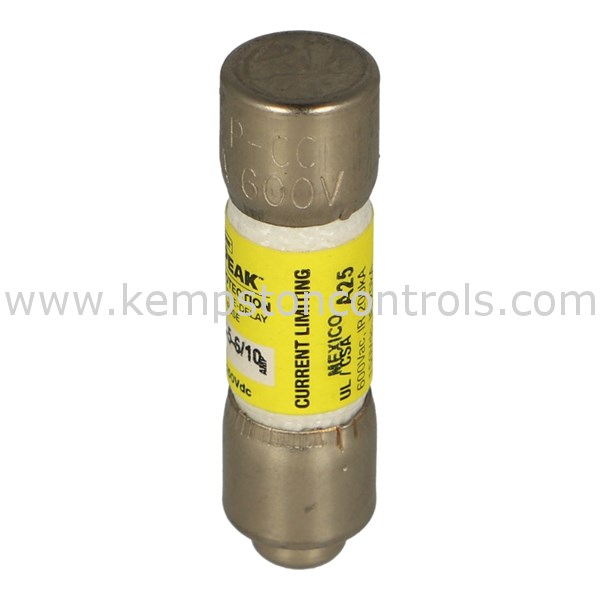 Bussmann LP-CC-5-6-10 BUSSMANN TIME-DELAY FUSE, 5 6/10A, 600V, 10.3 X ...