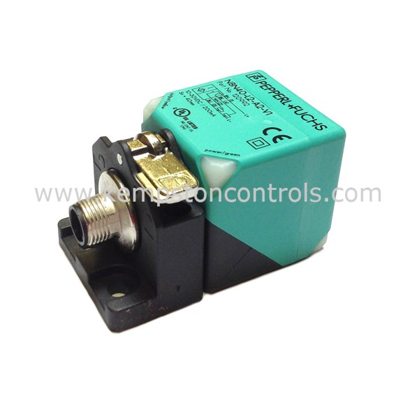 Pepperl + Fuchs NBN40-L2-A2-V1 INDUCTIVE SENSOR, 40MM RANGE, 10-30VDC, NON-FLUSH, PNP, M12 X 1 ...
