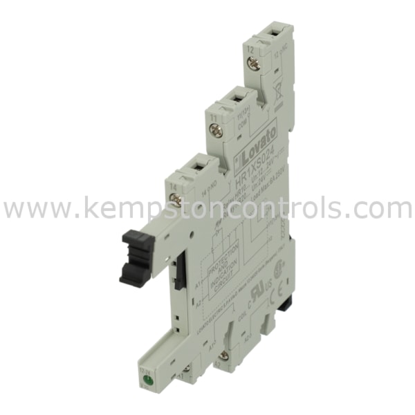 Lovato HR1XS024 LOVATO SOCKET FOR RELAY, 12 TO 24V AC/DC, SCREW ...