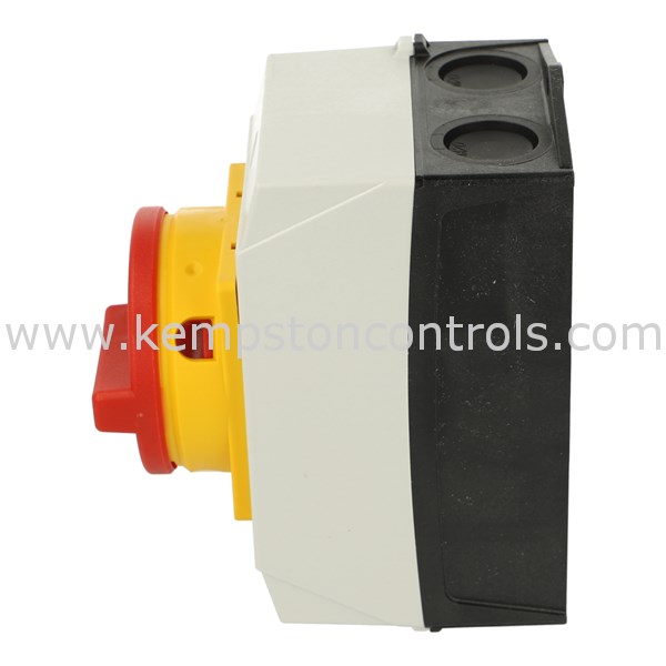 Eaton Moeller T0-2-1/I1/SVB MOELLER MAIN SWITCH, 20A, SURFACE MOUNTING, 3 POLES, WITH RED ROTARY ...