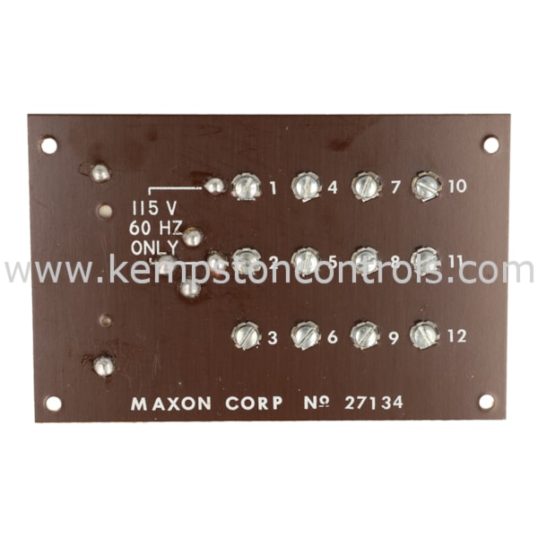 Honeywell Maxon MX27134 HONEYWELL MAXON CONTROL WIRING BOARD, 115V 60HZ ...