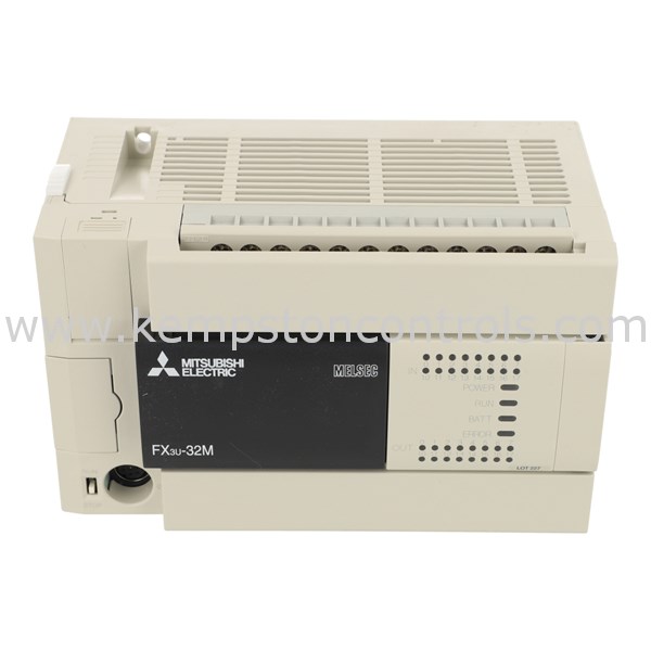 MITSUBISHI FX3U-32MR/ES MITSUBISHI BASE UNIT, AC 100-240 V, 16 INPUTS, DC 24 V, 16 RELAY OUTPUTS ...