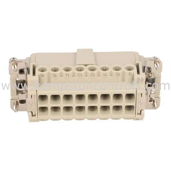 ILME CNEM16T ILME MALE INSERT, SIZE 77.27, 16P+PE, SILVER, SCREW, 16A ...