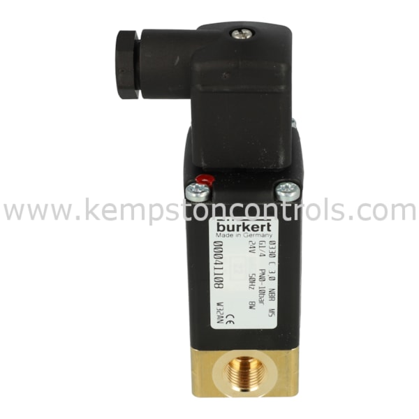 Burkert 00041108 BURKERT 3/2 WAY SOLENOID VALVE, DIRECT ACTING, C, NC ...