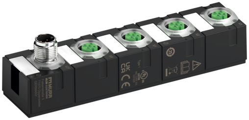 MURR 59840 MURR MVP12-P3 AI-MULT4 4XM12A IOLA12 E0 IO-LINK CLASS A HUB ...