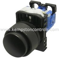 Fuji AR22E0R-01B FUJI PUSHBUTTON EXTENDED ROUND HEAD 1NC BLACK ...