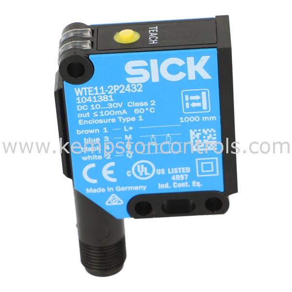 Sick WTE11-2P2432 SICK PHOTOELECTRIC PROXIMITY SENSOR, 40-600MM RANGE ...