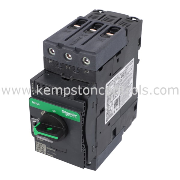 Schneider GV3P18 SCHNEIDER MOTOR BREAKER 12-18A | Kempston Controls