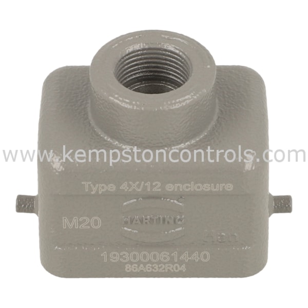 HARTING 19300061440 HARTING HOOD TOP ENTRY 6 PIN | Kempston Controls