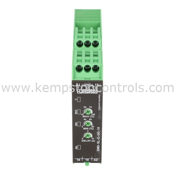 Phoenix 2867937 PHOENIX MONITORING RELAY, 1-PHASE, 0-10A, 24AC/DC, 1 ...