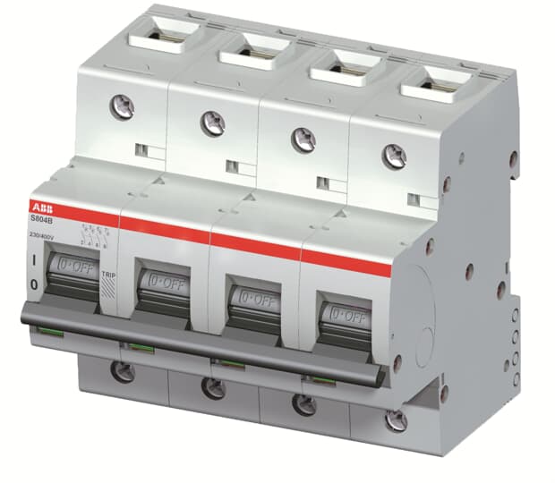 ABB 2CCS814001R0844 ABB MINIATURE CIRCUIT BREAKER, 125A, 4 POLE, 230 ...