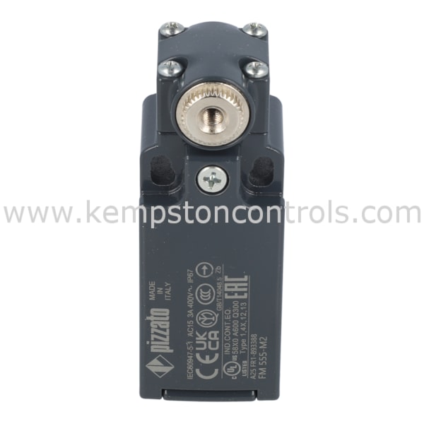 Pizzato FM 555-M2 PIZZATO LIMIT SWITCH, METAL, ADJUSTABLE ROLLER LEVER ...
