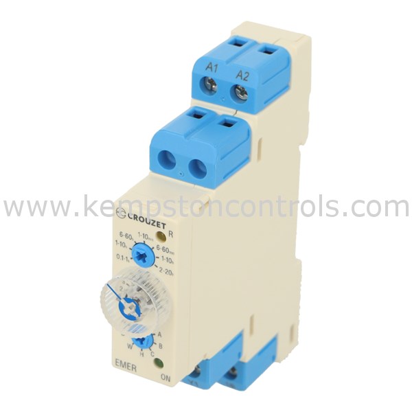Crouzet 88.829.198 CROUZET MULTI-FUNCTION TIMER, 7 RANGES, 5A ...