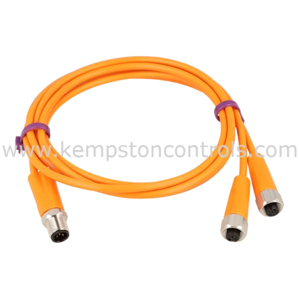 IFM EVT329 IFM 1M PVC-CABLE, M12 CONNECTOR, Y CONNECTION CABLE ...