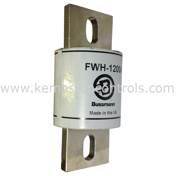 Bussmann FWH-1200A HIGH SPEED FUSE, 1200A, 500VAC/DC, STUD MOUNTING ...