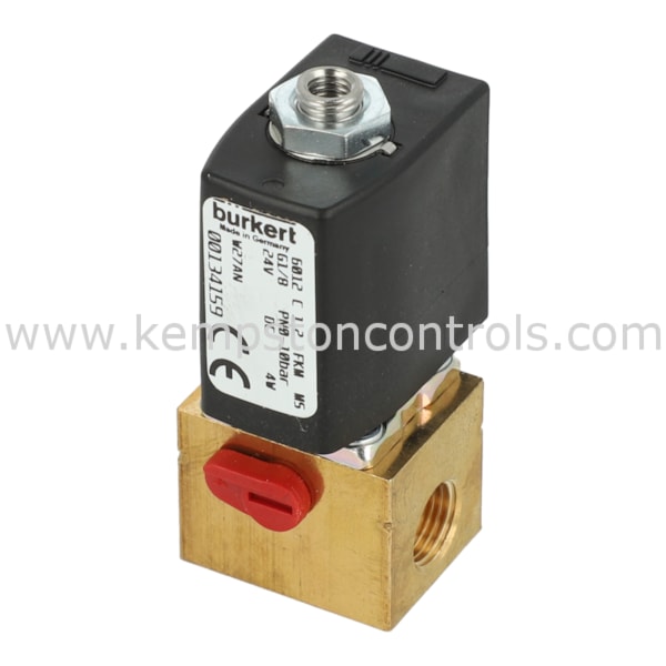 Burkert 00134159 BURKERT 3/2-WAY SOLENOID VALVE, DIRECT ACTING, G1/8 ...