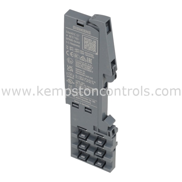 Siemens 6ES7193-6PA00-0AA0 SIEMENS SIMATIC ET 200SP SERVER MODULE ...