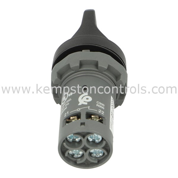 ABB 1SFA619200R1076 ABB COMPACT SELECTOR SWITCH, NON-ILLUMINATED, 1 NO + 1 NC, 24-300V ...