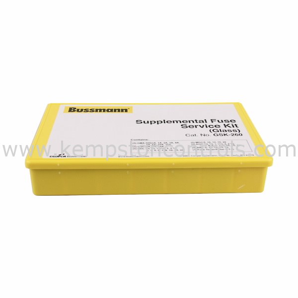 Bussmann GSK-260 BUSSMANN GLASS FUSE SERVICE KIT | Kempston Controls