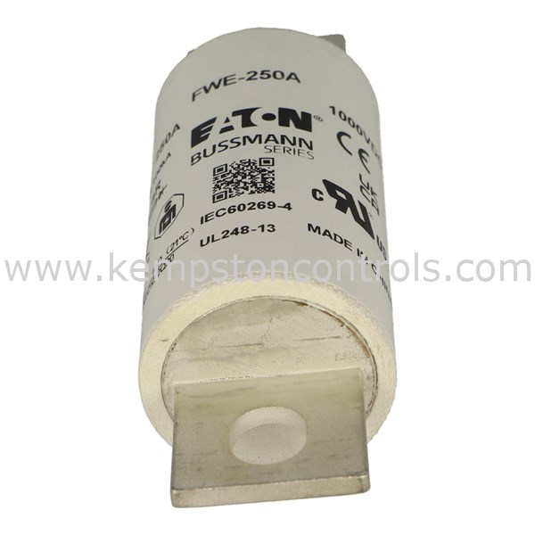 Bussmann FWE-250A BUSSMANN EV CHARGING STATION FUSE, 1000VDC, IEC/UL, 250A, AR, 40MM ROUND ...