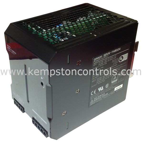 Omron S8VK-T48024 POWER SUPPLY, 480W, 380-480VAC 3-PHASE INPUT, 24VDC ...