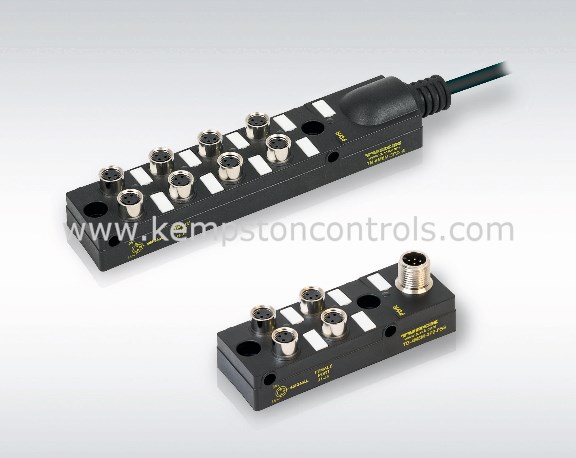 Turck Banner TB-8M8M-3P2-5 TURCK BANNER JUNCTION BOX, 8 PORT, M8 3 PIN ...