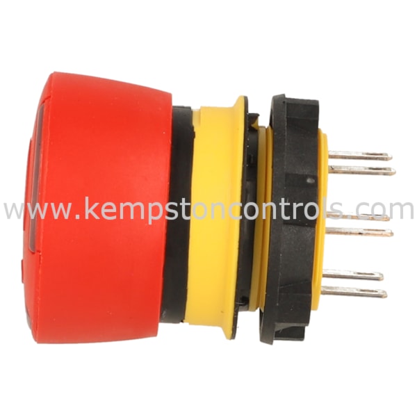 EAO 84-5031.2B20 EAO 84 SERIES ILLUMINATED EMERGENCY STOP, PUSH BUTTON, PANEL MOUNT, 22.5MM ...