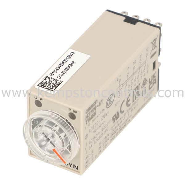 Omron H3YN-41 AC100-120 OMRON TIMER, PLUG-IN, 14-PIN, MULTIFUNCTION, 0.1M-10H, 4PDT, 3A, 100 ...