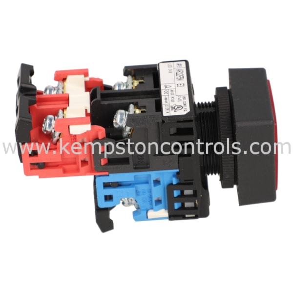 Fuji AR22F5M-11E3R FUJI ILLUMINATED PUSHBUTTON FLUSH SQUARE HEAD (ALT ...