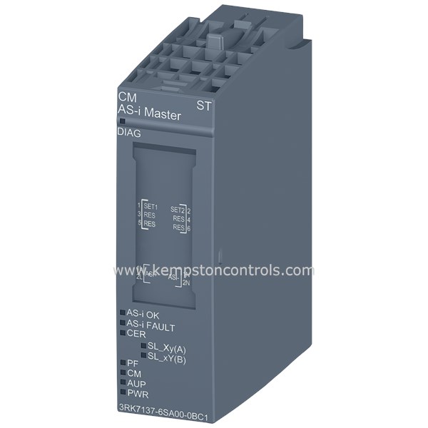 Siemens 3RK7137-6SA00-0BC1 SIMATIC ET 200SP COMMUNICATION MODULE CM AS ...