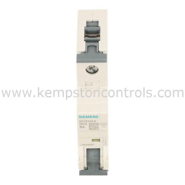 Siemens 5SY6104-6 SIEMENS MCB 1P TYPE B 4A | Kempston Controls