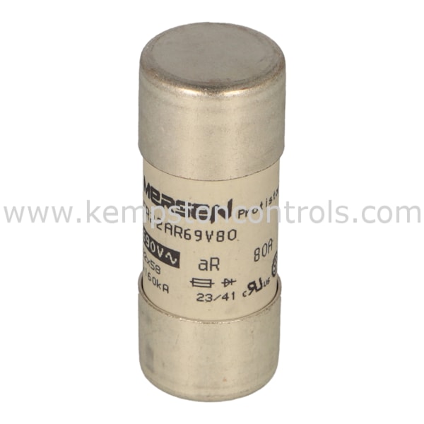Mersen D1027321 MERSEN PROTISTOR TYPE FUSE, 80A, AR, 690VAC(IEC ...