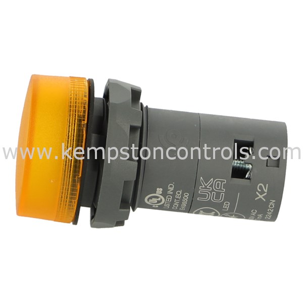 ABB 1SFA619403R5133 ABB COMPACT PILOT LIGHT, YELLOW, LED, CL2-513Y, 110-130V AC | Kempston Controls
