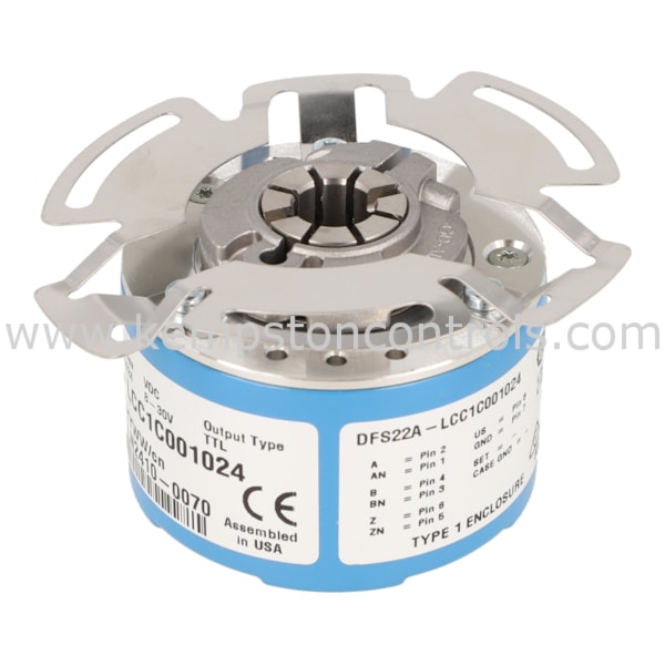 Sick DFS22A-LCC1C001024 SICK INCREMENTAL ENCODER, 1024 PPR, 3/8" SHAFT ...