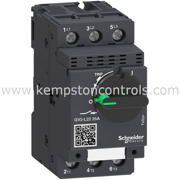 Schneider GV2-L22 SCHNEIDER - TESYS GV2 - CIRCUIT BREAKER - MAGNETIC ...